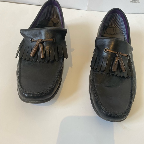 Ted Baker | Shoes | Ted Baker Size 8 Black Loafers | Poshmark